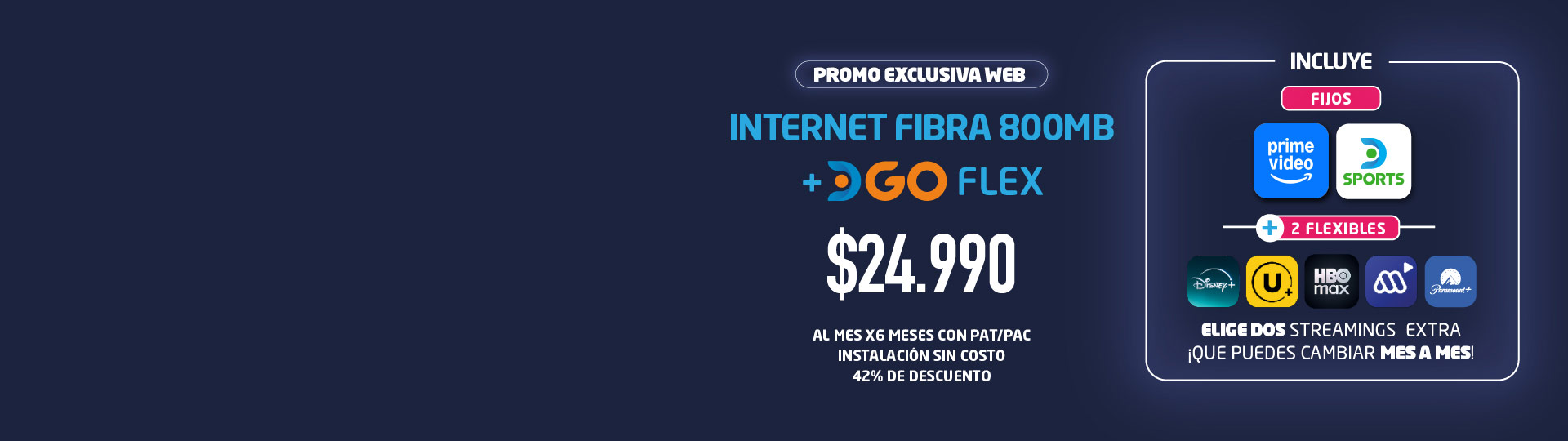 Dúo Fibra + DGO Flex