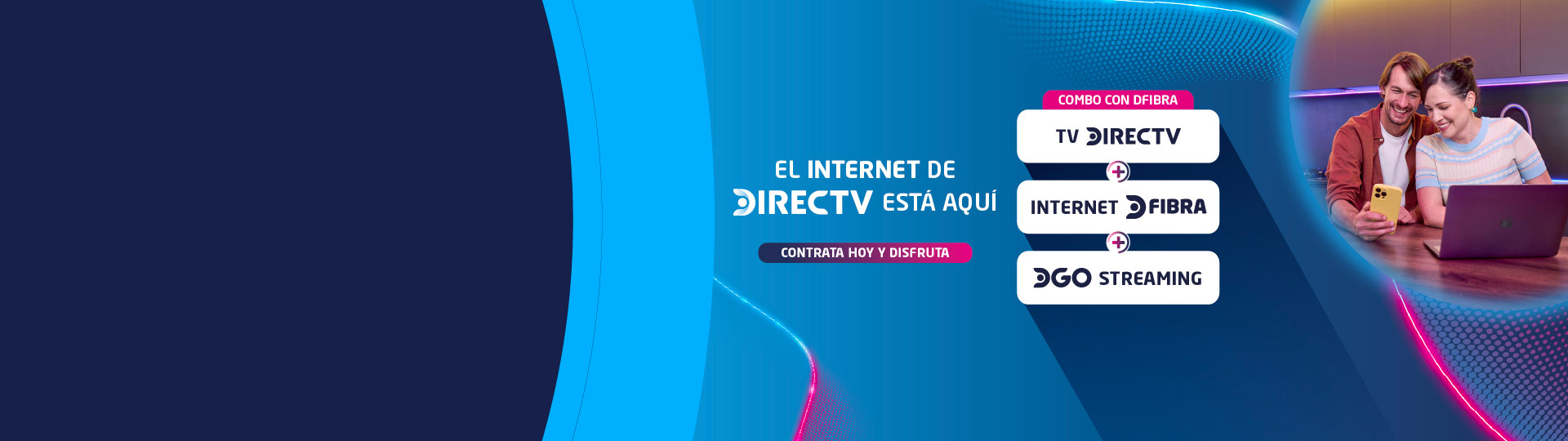 El internet de DIRECTV está aquí.