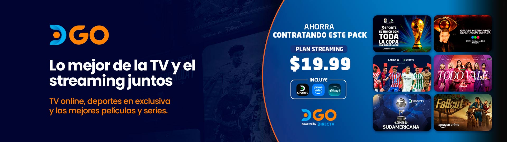 DIRECTV Ecuador | DGO TV online
